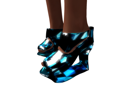 Second Life Marketplace - Futuristic cyber shoes