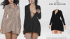Second Life Marketplace - *Vanilla Bae* Audrey Trench coat - Onyx ...