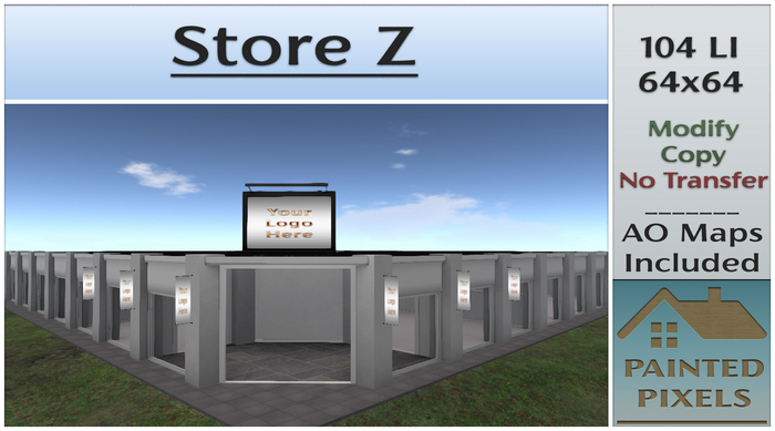 Second Life Marketplace - PP - Store Z