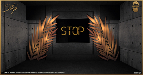 Second Life Marketplace - Stop Backdrop Backdrop - The Bearded Guy