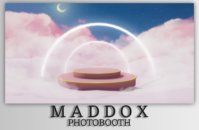 Second Life Marketplace - Cloud Podium Photobooth - MADDOX POSES