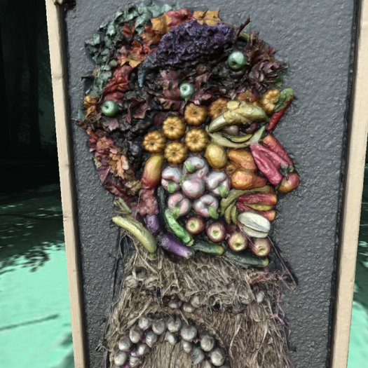 Second Life Marketplace - BOX ESTATUA VEGETABLE FACE CARA VEGETABLE XXIII