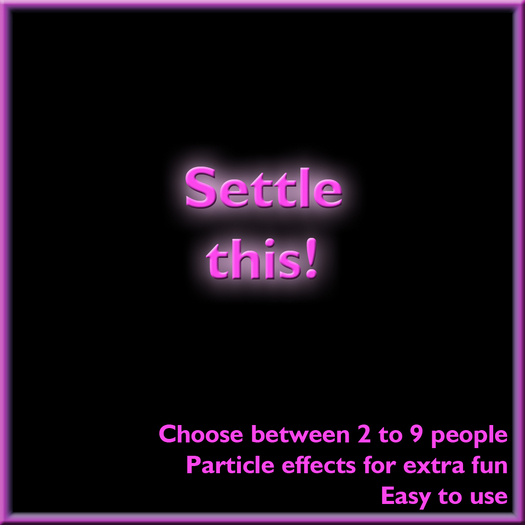 Second Life Marketplace - Settle this