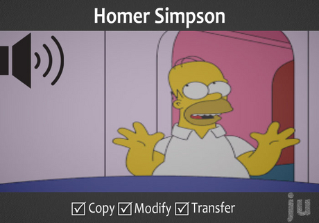 Second Life Marketplace - 16 Sounds Homer Simpson Full Perm