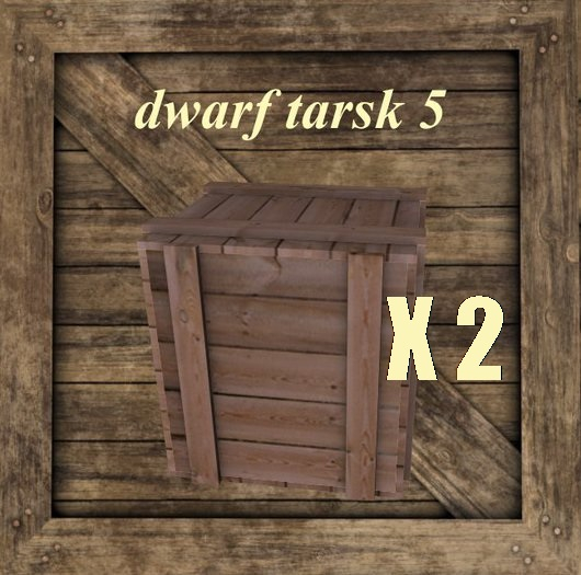 Second Life Marketplace - [Caja modelo C] Tarsk enano [5] x2 [G&S]