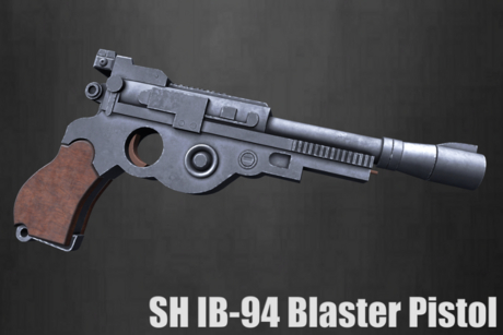 Second Life Marketplace - SH RP Prop Gun - IB-94 Blaster Pistol