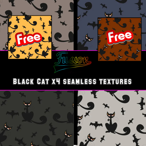 Second Life Marketplace - [Fusion Fashion Delivery Hud] - Black Cat x4 ...