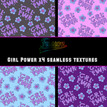 Second Life Marketplace - [Fusion Fashion Delivery Hud] - Girl Power x4 ...