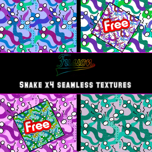 Second Life Marketplace - [Fusion Fashion Delivery Hud] - Snake x4 ...