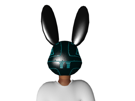 Second Life Marketplace - Cyber rabbit head mask