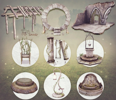 Second Life Marketplace - 1 ionic : Runestone Castle - Rare
