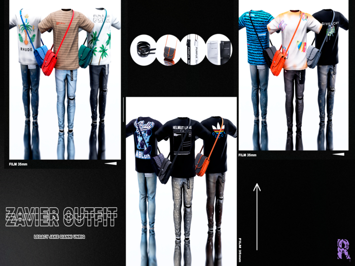 Second Life Marketplace - Zavier Outfit Megapack
