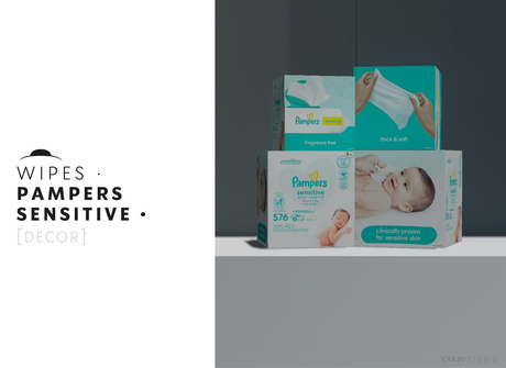 Second Life Marketplace - Wipes PAMPERS SENSITIVE Box