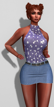 Second Life Marketplace - Demo Viky Top and skirt with belt for Legacy ...