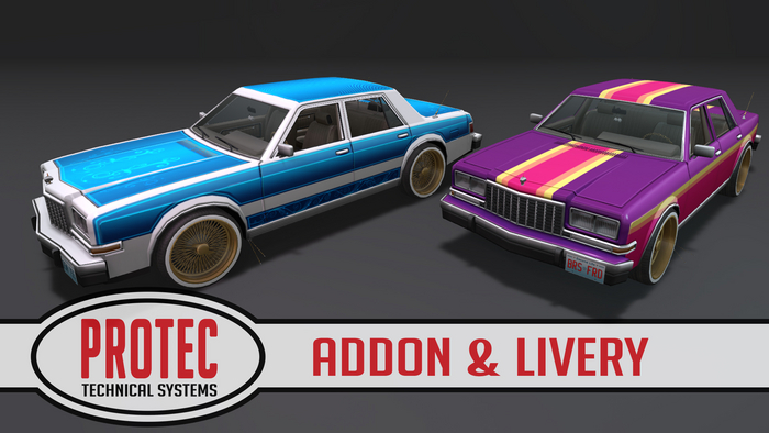 Second Life Marketplace - Protec Car Addon & Livery - Marshall Senator ...
