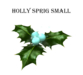 Second Life Marketplace - {Papillon} Holly Sprig (Small)
