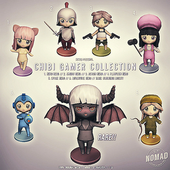 Second Life Marketplace - NOMAD // Chibi Succubus Boss // RARE