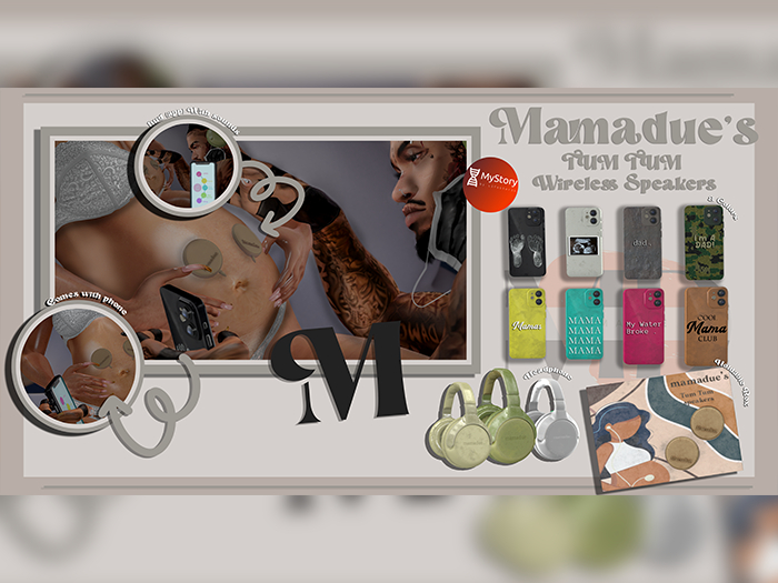 Second Life Marketplace - Mamadue- Tum Tum Speakers FATPACK