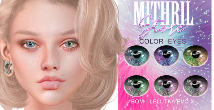 Second Life Marketplace - Mithril Store _Eyes Color lel EvoX