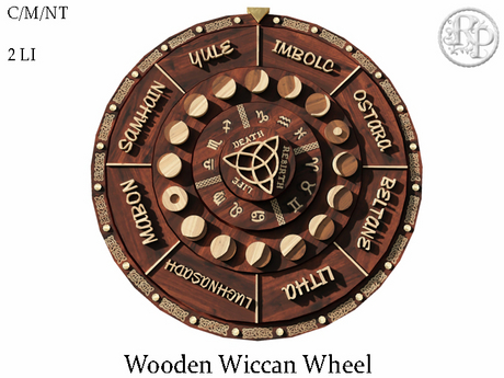 Second Life Marketplace - (RP) Wooden Wiccan Wheel