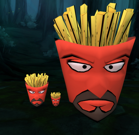 Second Life Marketplace - FP French Fries head mesh avatar pack