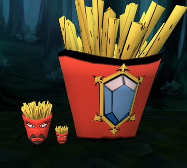 Second Life Marketplace - FP French Fries head mesh avatar pack