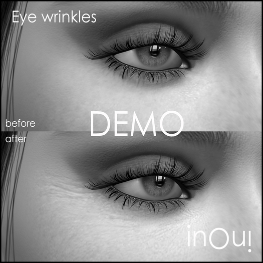 Second Life Marketplace - Demo [inOui] Eye wrinkles