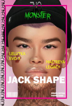 Second Life Marketplace - "ENO JACK STEM/STUD SHAPE LEL EVO X