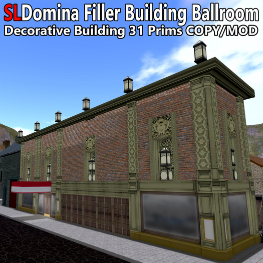 Second Life Marketplace - FILLER BUILDING - SLDomina Classic City ...