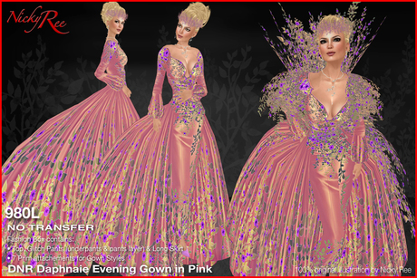 Second Life Marketplace - *DNR* Daphnaie Combo Collection in Pink