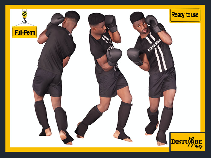 Second Life Marketplace - ::DisturbeD:: Cove Man Boxing Character ...