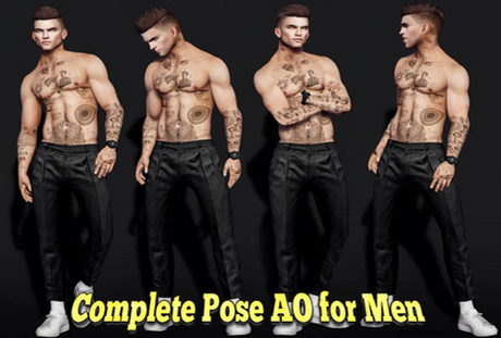 Second Life Marketplace - Complete AO for Men