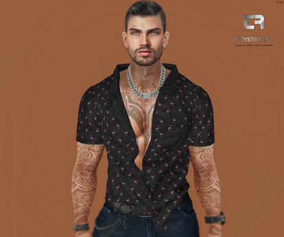 Second Life Marketplace - { Treystar Inc. } - Lelutka Wade EvoX shape Rowan