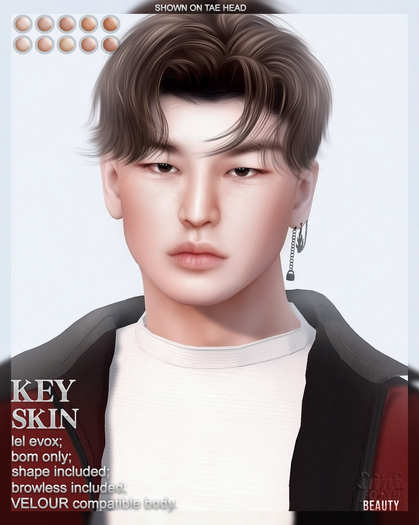 Second Life Marketplace - (ADD ME) ~Little Foxy B.~ Key VELOUR Skin ...