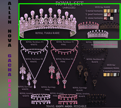 Second Life Marketplace - *AvaWay* ROYAL Tiara RARE