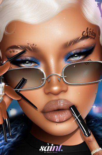 Second Life Marketplace - saint. x evox - noir opulence eyeshadow