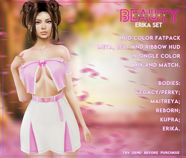 Second Life Marketplace - .BF. Erika Set FATPACK