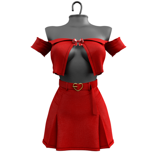 Second Life Marketplace - .BF. Erika Set Red