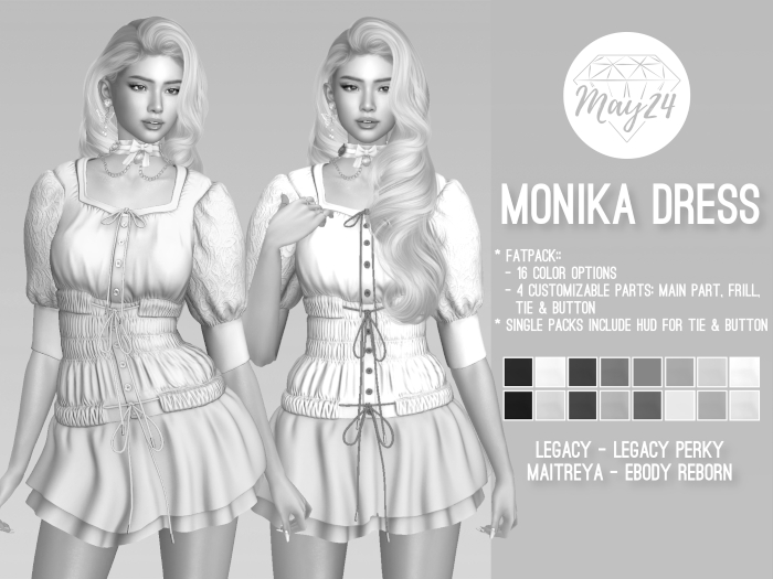 Second Life Marketplace - Monika Dress DEMO