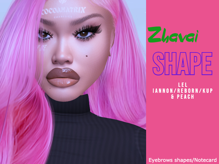 Second Life Marketplace - N//Zhavi shape Briannon Kupra/Peach/Reborn