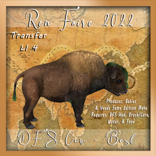 Second Life Marketplace - DFS Cow - Bosk