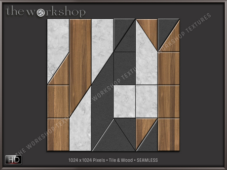 Second Life Marketplace - SPECIAL TILE & WOOD TEXTURE SET-01