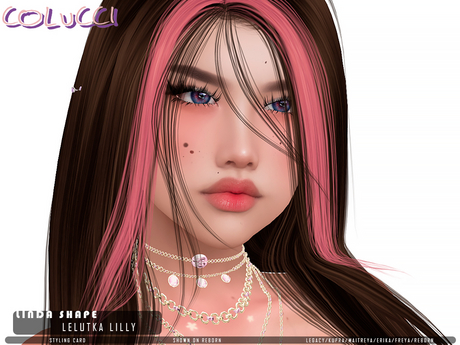 Second Life Marketplace - Linda Shape Lelutka Lilly 3.1