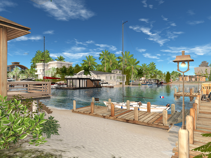 Second Life Marketplace - Azure Marina Group - Waterfront Rental Homes ...