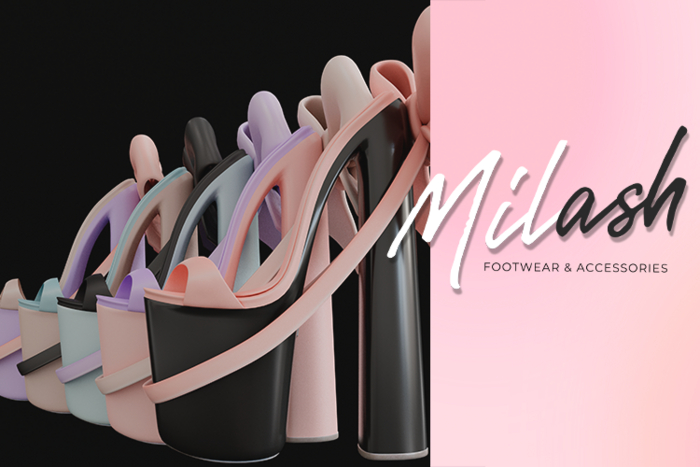 Second Life Marketplace - Milash : Gioia Heels / FatPack