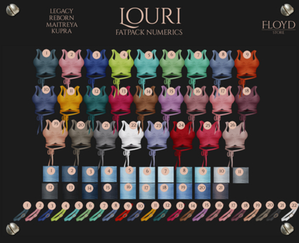 Second Life Marketplace - .:FLOYD:.Louri Fatpack
