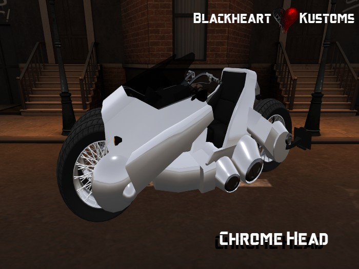 Second Life Marketplace - Chrome Head