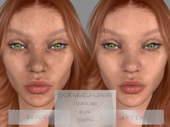 Second Life Marketplace - Sensient - EvoX Makeup Layers
