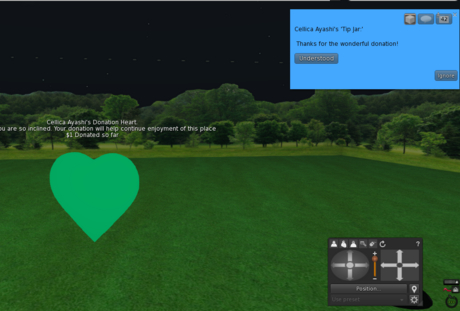 Second Life Marketplace - Discord & Dialog Donation or Tip Relay (updated)