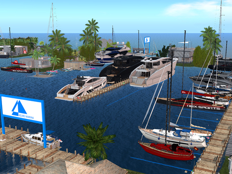 Second Life Marketplace - Azure Marina Group - Boat & Super Yacht Docks ...
